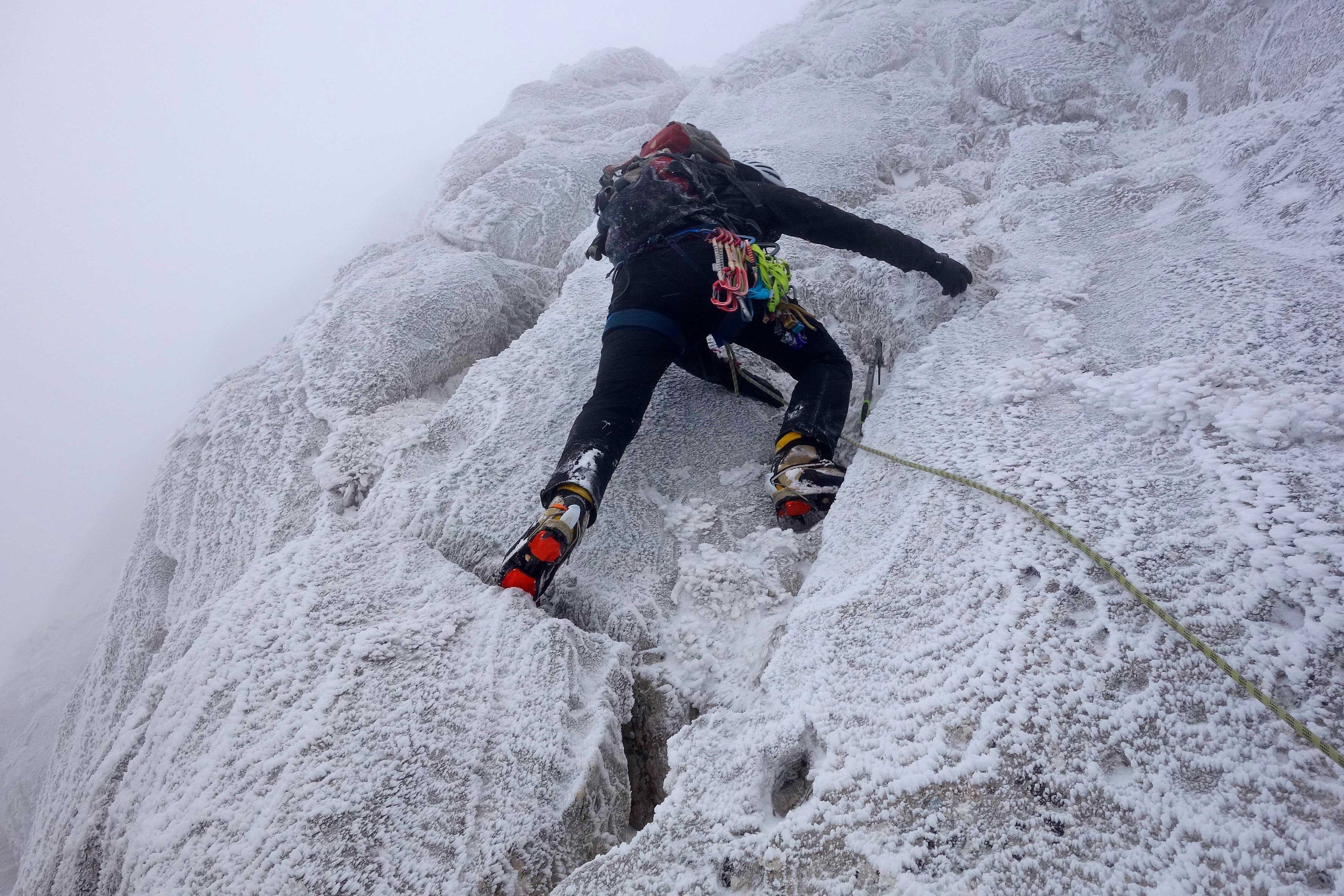 Bergführerausbildung-Mixed-Gelände-im-Vorstieg - BMS Bergschule